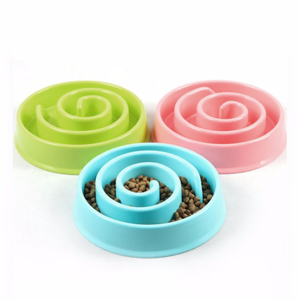 Slow Feeder Dog/ Cat Bowl Anti-Gulp/ Anti-Choke Design | Store Paws